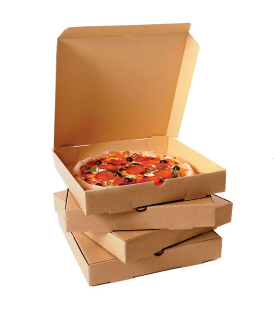 9" Kraft Pizza Boxes x 100 – Scottish Disposable Supplies